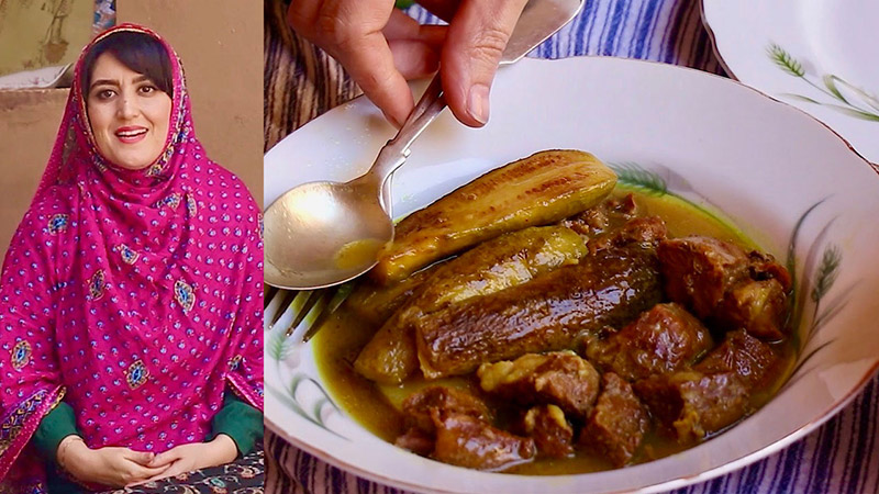 Yazdi “Koodoo Serkeh Shireh Khoresht” | Farhang Flavor | Programs